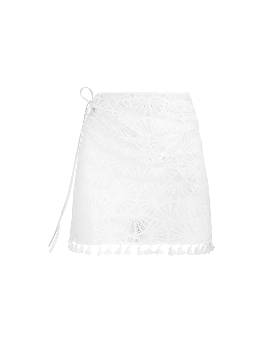 La Muse Dentelle Pareo - Blanc – Xandra Swimwear