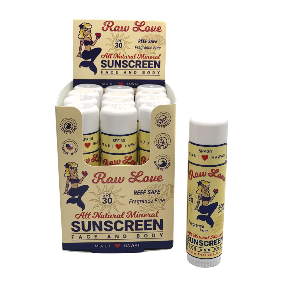 Raw Love Sunscreen Stick – Xandra Swimwear, LLC